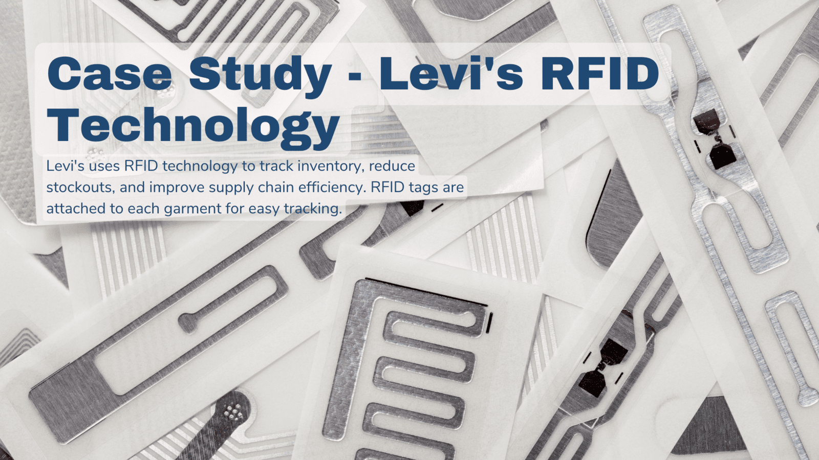 Case Study - Levi's RFID Technology | www.smidnya.online